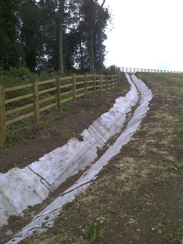 CC Channel Lining | A46, Collingham, UK - Concrete Canvas