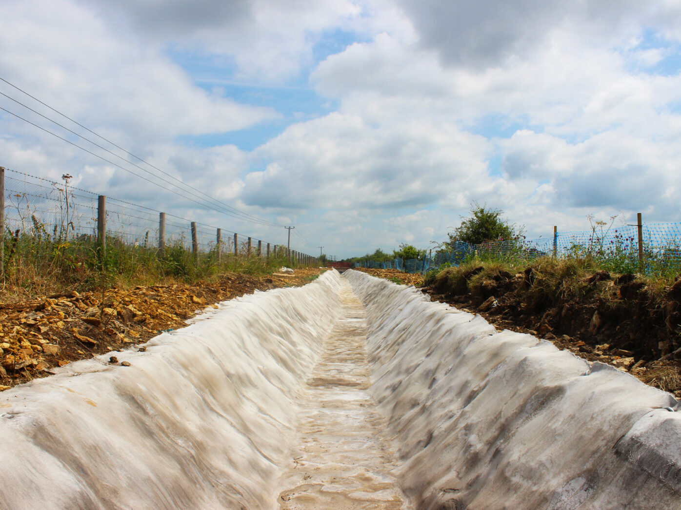 CC Channel Lining | Sherston, UK (Phase 1) - Concrete Canvas