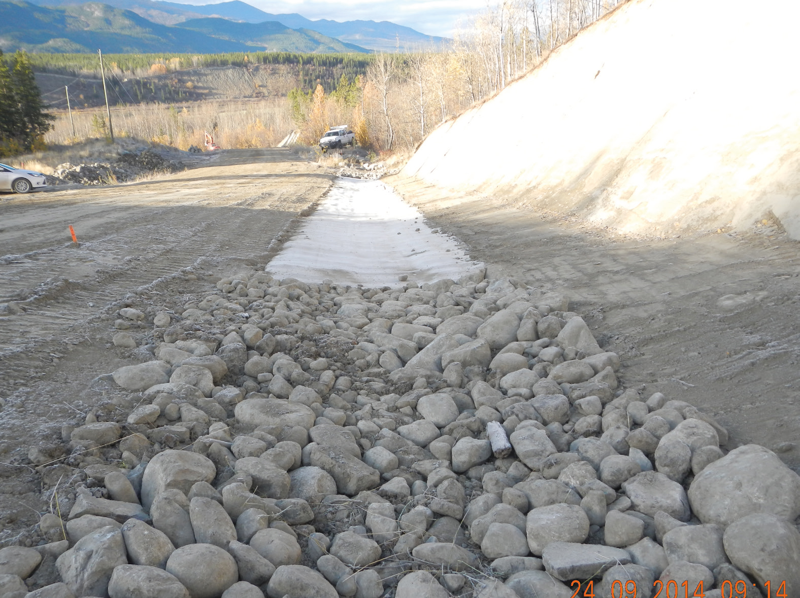 CC Channel Lining | Yukon, Canada - Concrete Canvas