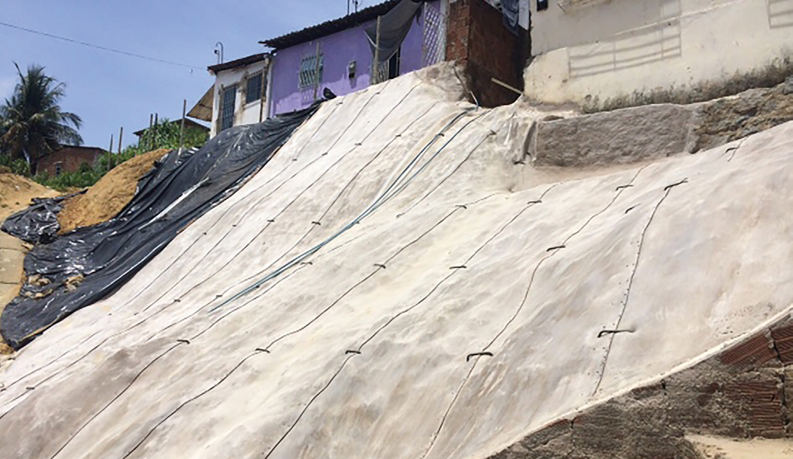 CC Slope Protection | Recife, Brazil - Concrete Canvas
