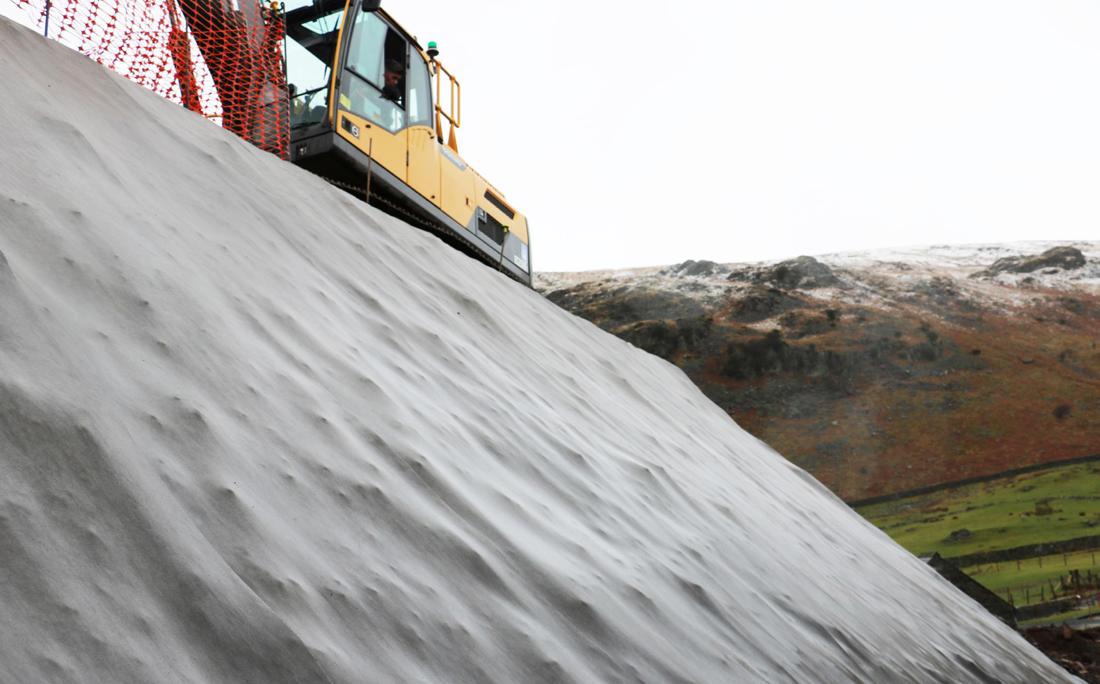CC Temporary Slope Protection | A591, UK - Concrete Canvas