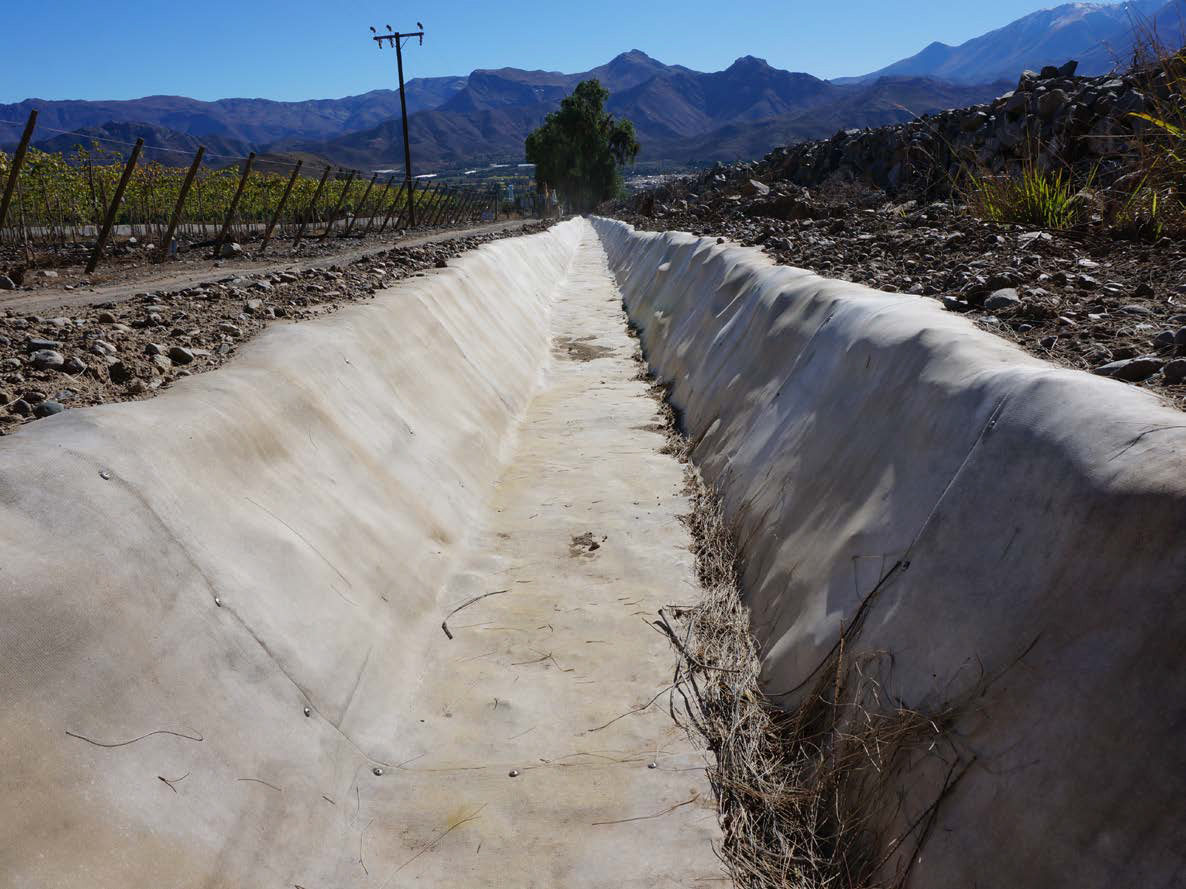 CC Channel Lining | Vicuña, Chile - Concrete Canvas