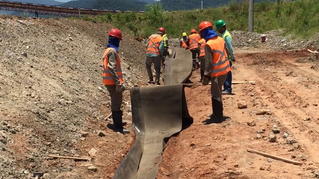 CC Channel Lining | Cubatao, Brazil - Concrete Canvas