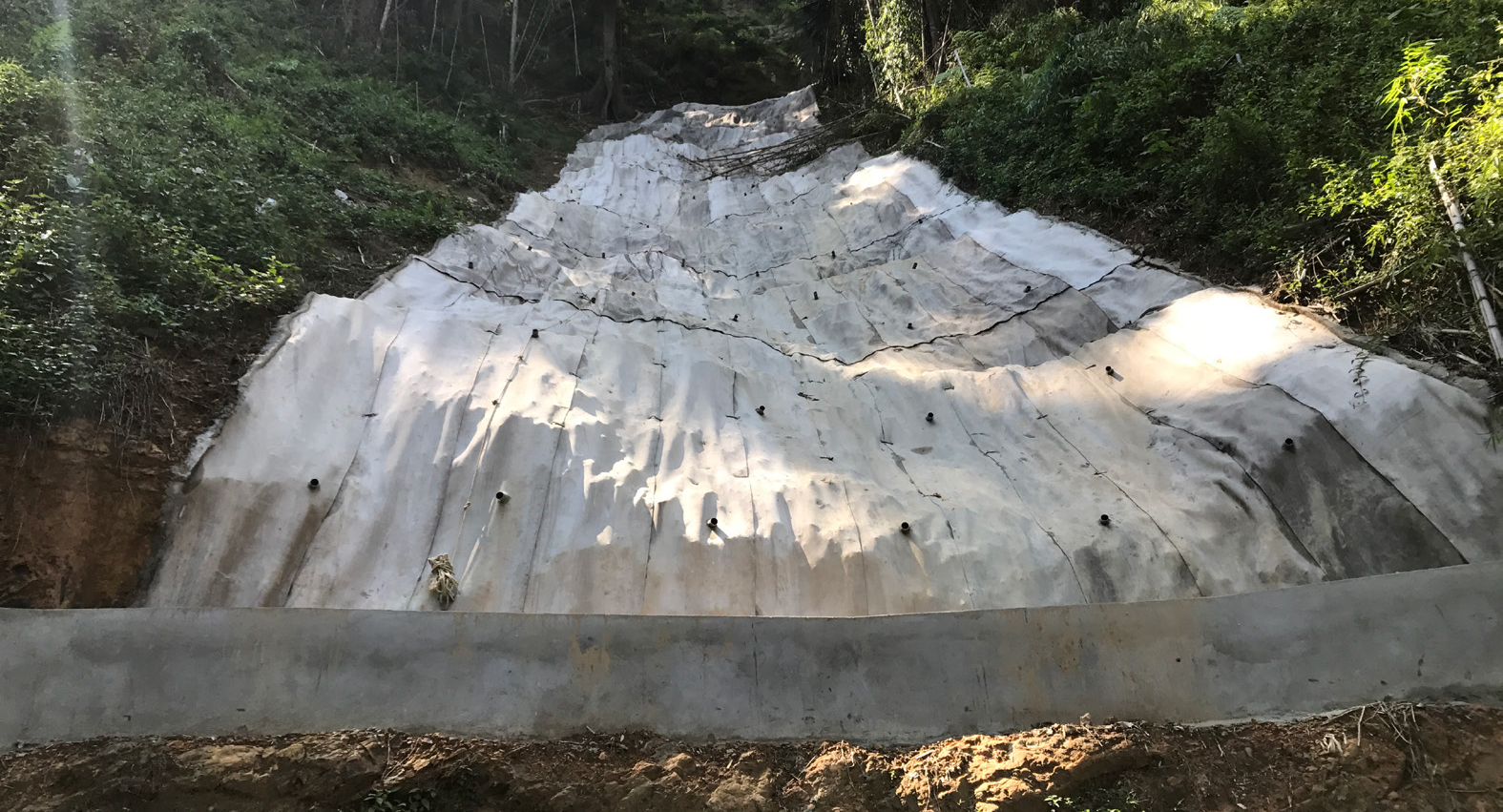 CC Slope Protection | Old Road, Selangor, Malaysia - Concrete Canvas