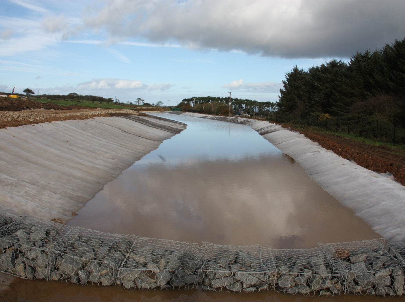 CC Channel Lining | Undisclosed Mine, UK - Concrete Canvas