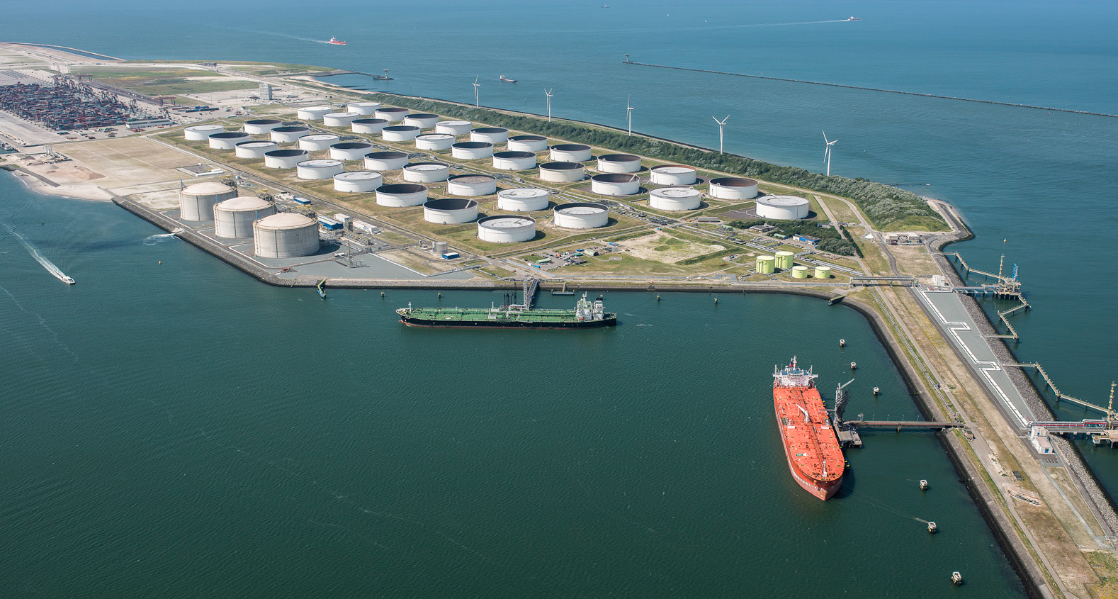 CC Slope Protection | Oil Terminal, Rotterdam - Concrete Canvas