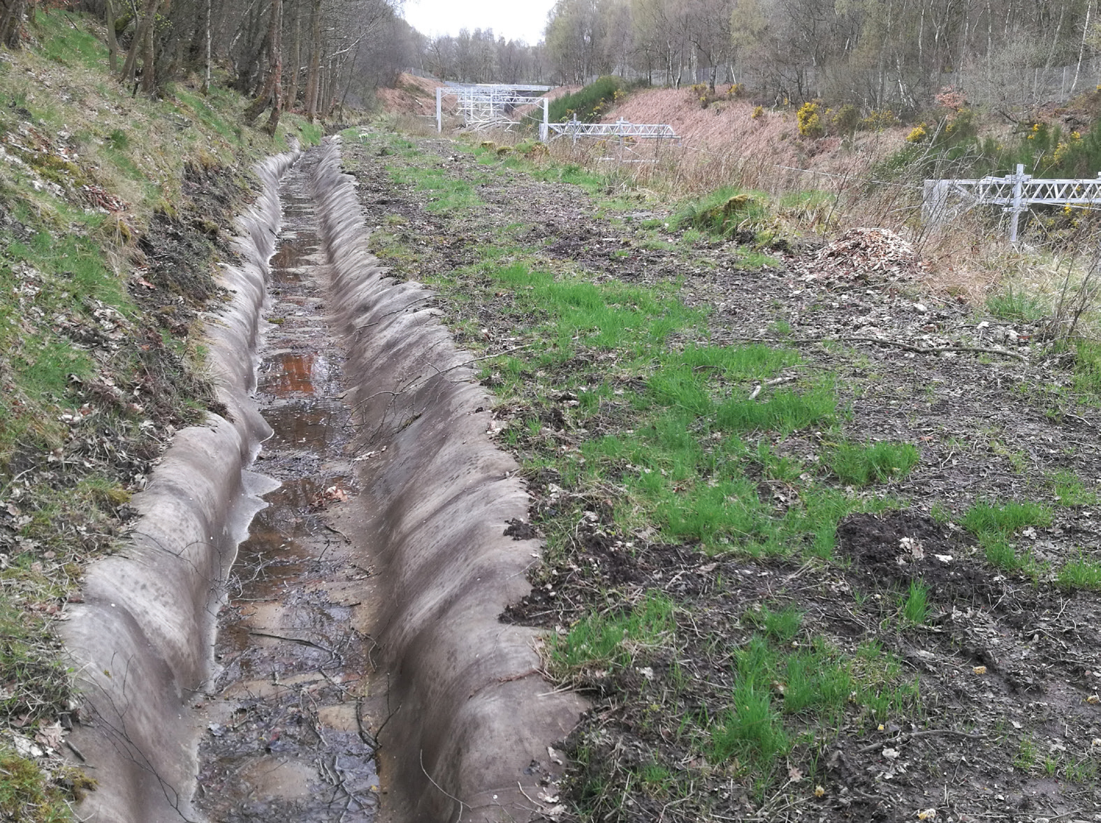 CC Channel Lining | Falkirk Wheel, Scotland, UK - Concrete Canvas