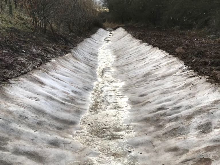 CC Channel Lining | Golf Course, Cheshire, UK - Concrete Canvas