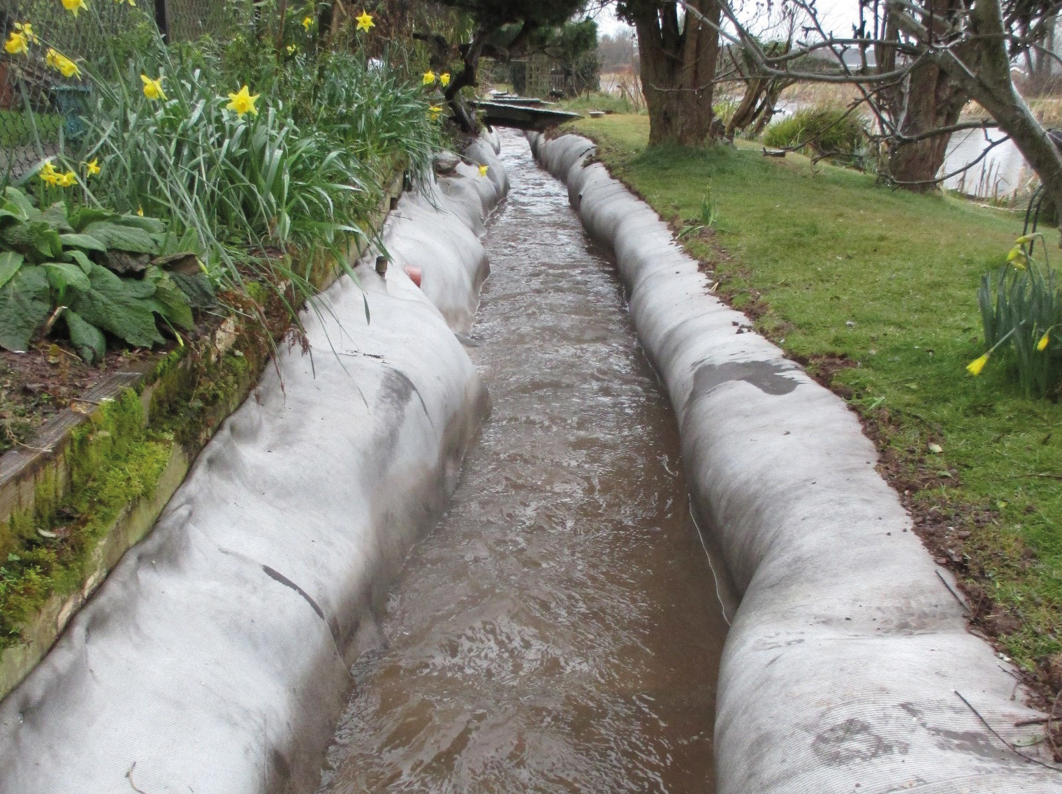 CC Channel Lining | Tiverton, Devon, UK - Concrete Canvas