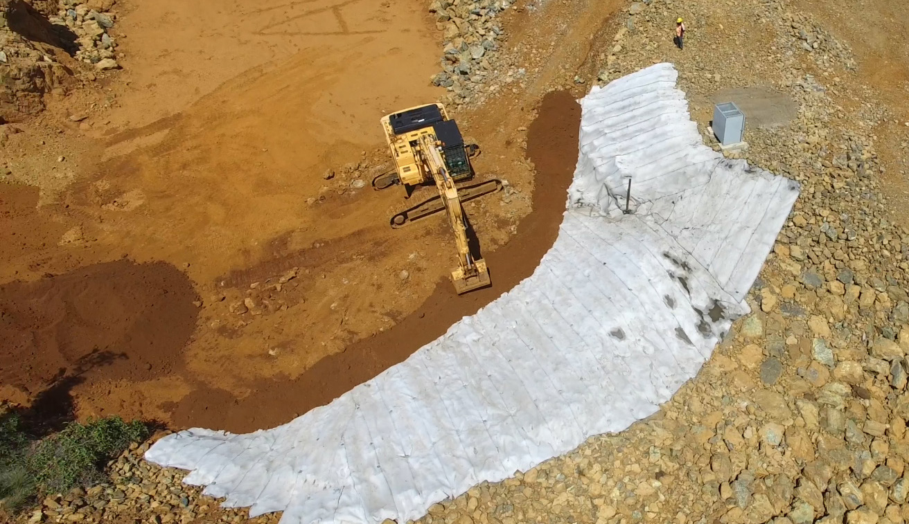 CC Slope Protection | Thio, New Caledonia - Concrete Canvas