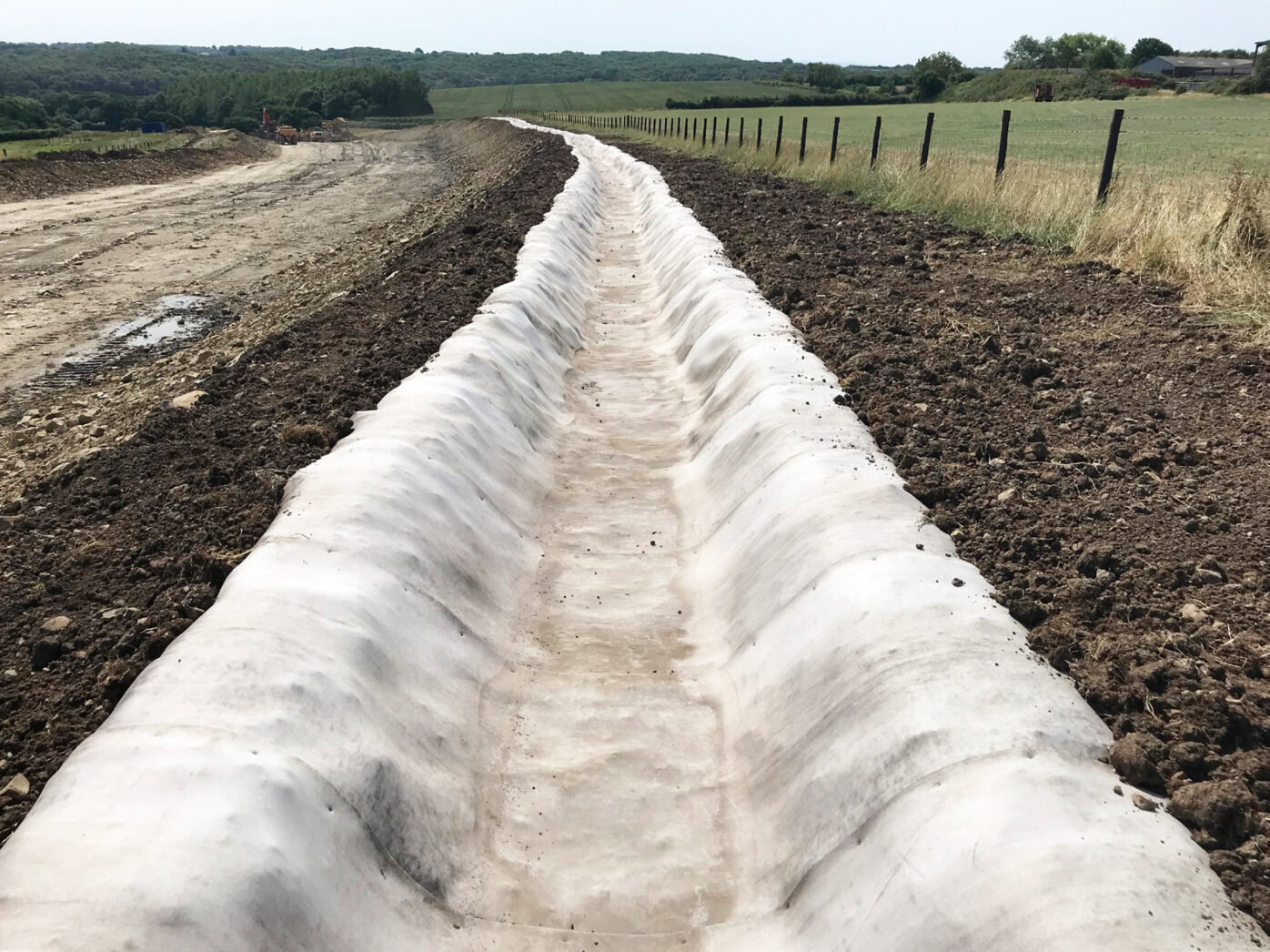 Channel Lining - Concrete Canvas