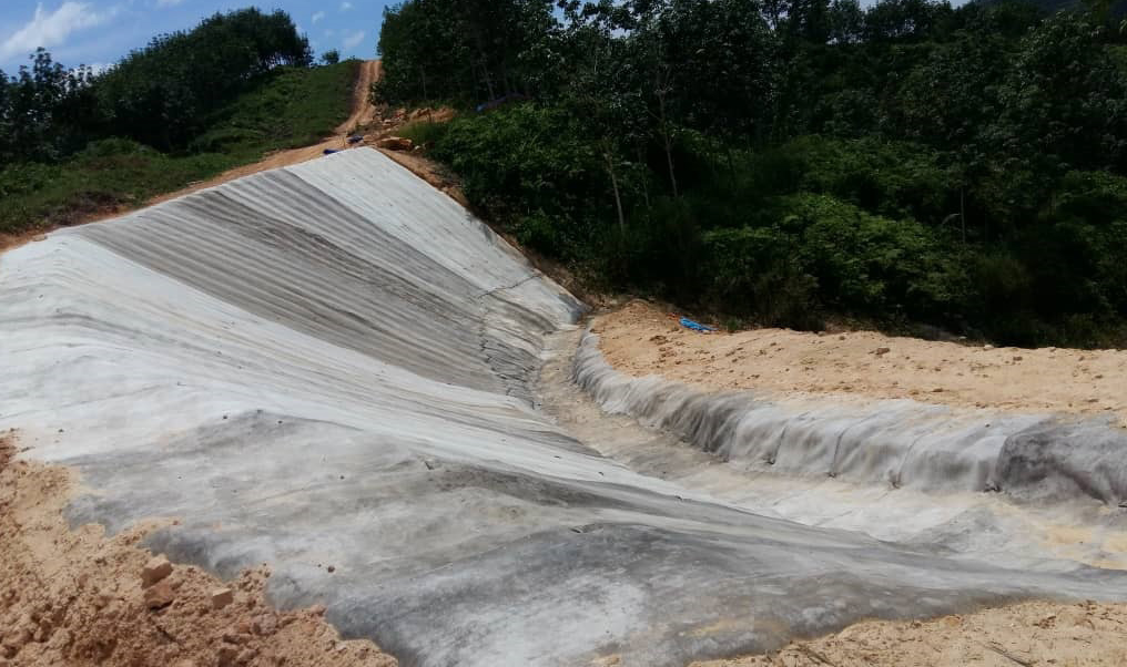 CC Slope Protection | Sabah and Sarawak, Malaysia - Concrete Canvas
