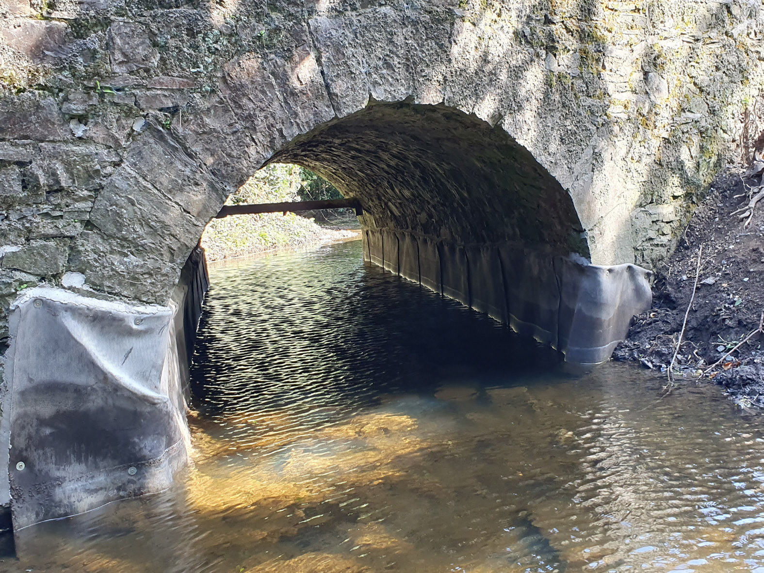 CC Culvert Lining | Fingal County, Dublin, Ireland - Concrete Canvas