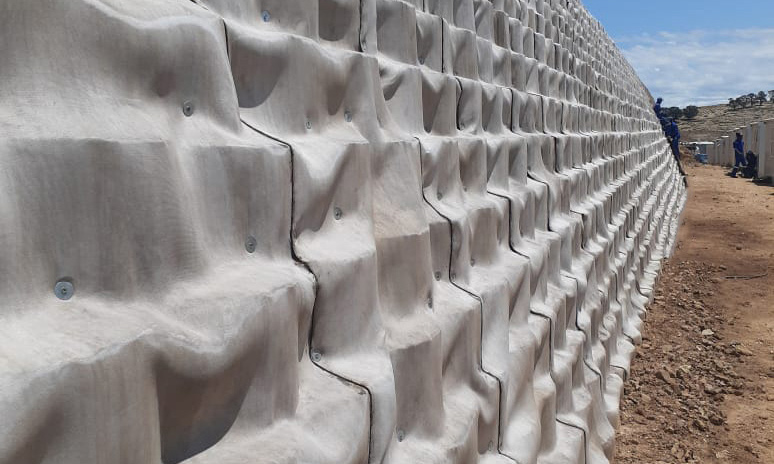 CC Remediation | Watergang, Stellenbosch, South Africa - Concrete Canvas