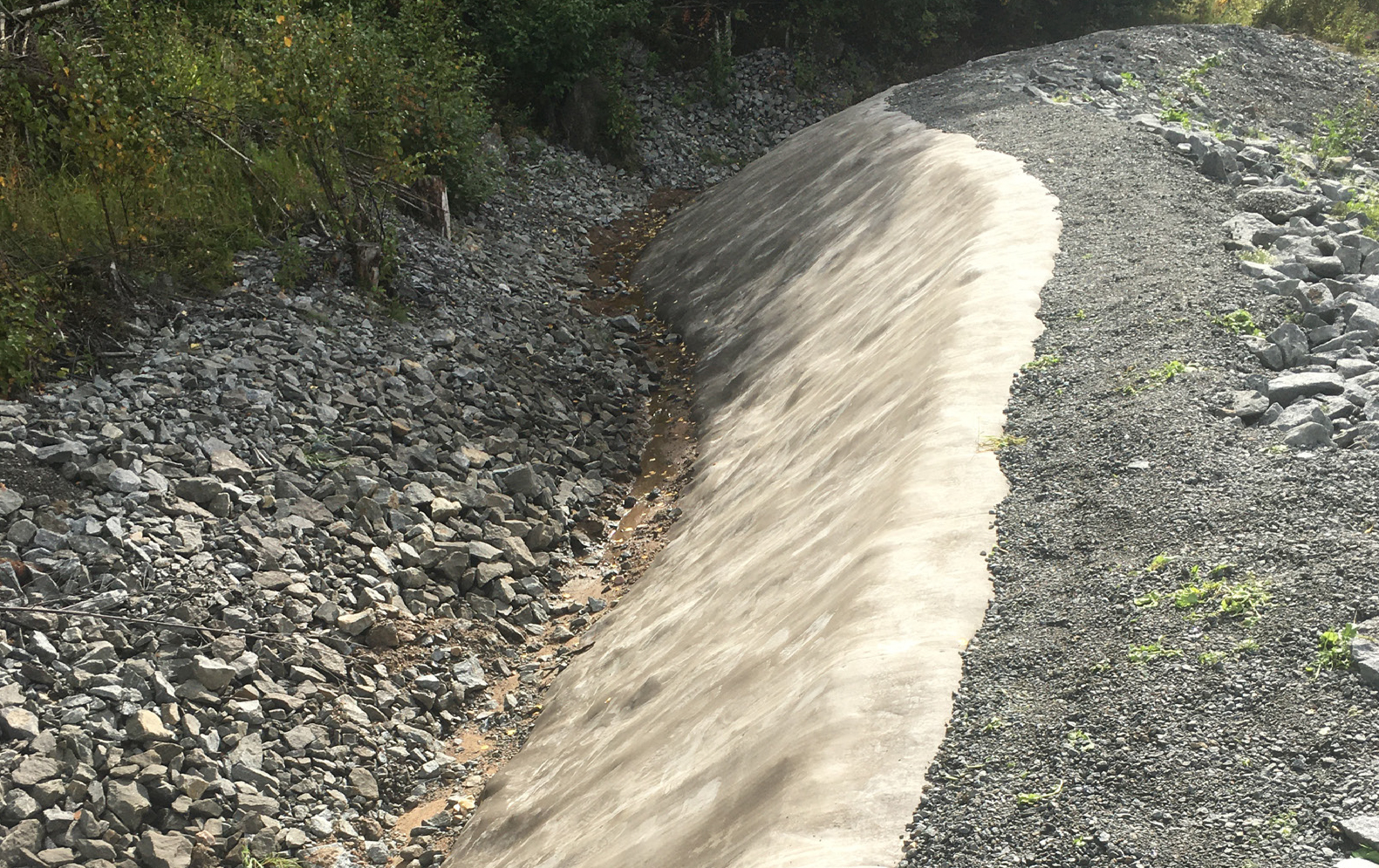CC Slope Protection | BDX, Sävast station, Sweden - Concrete Canvas