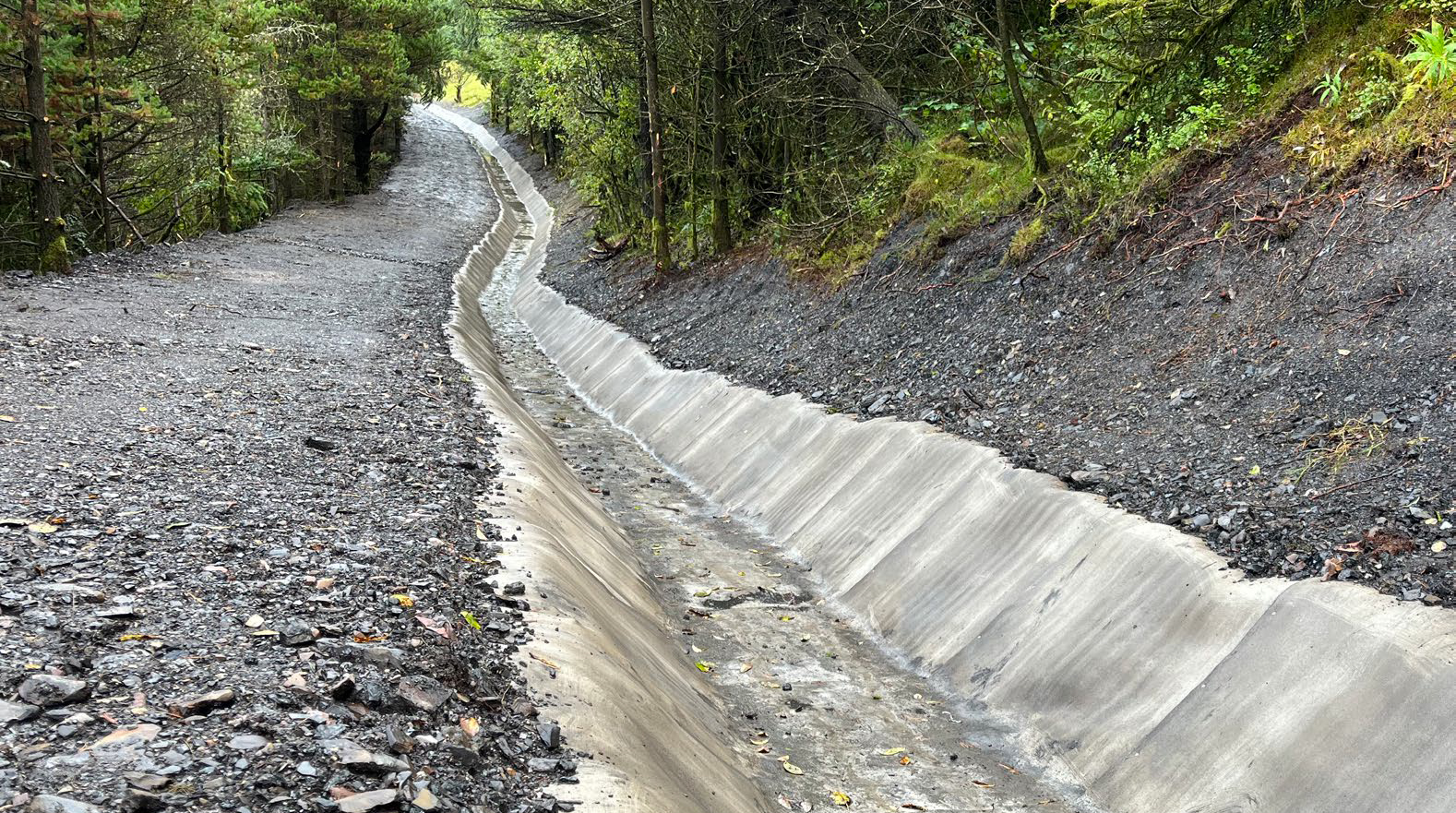 CC Channel Lining | Afan Tip, Blaengwynfi - Concrete Canvas