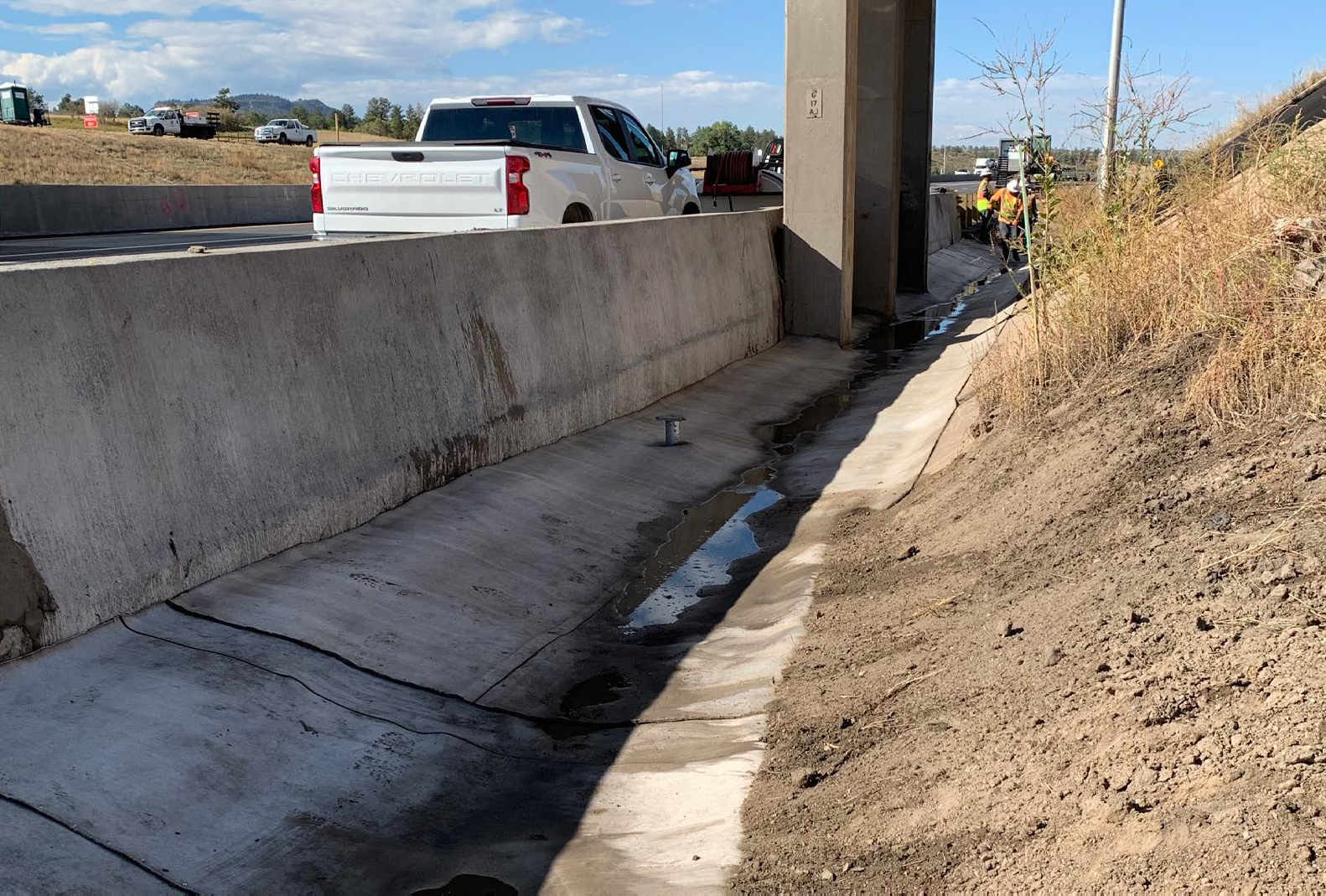 CCUSA CC Ditch Lining | Larkspur, CO - Concrete Canvas