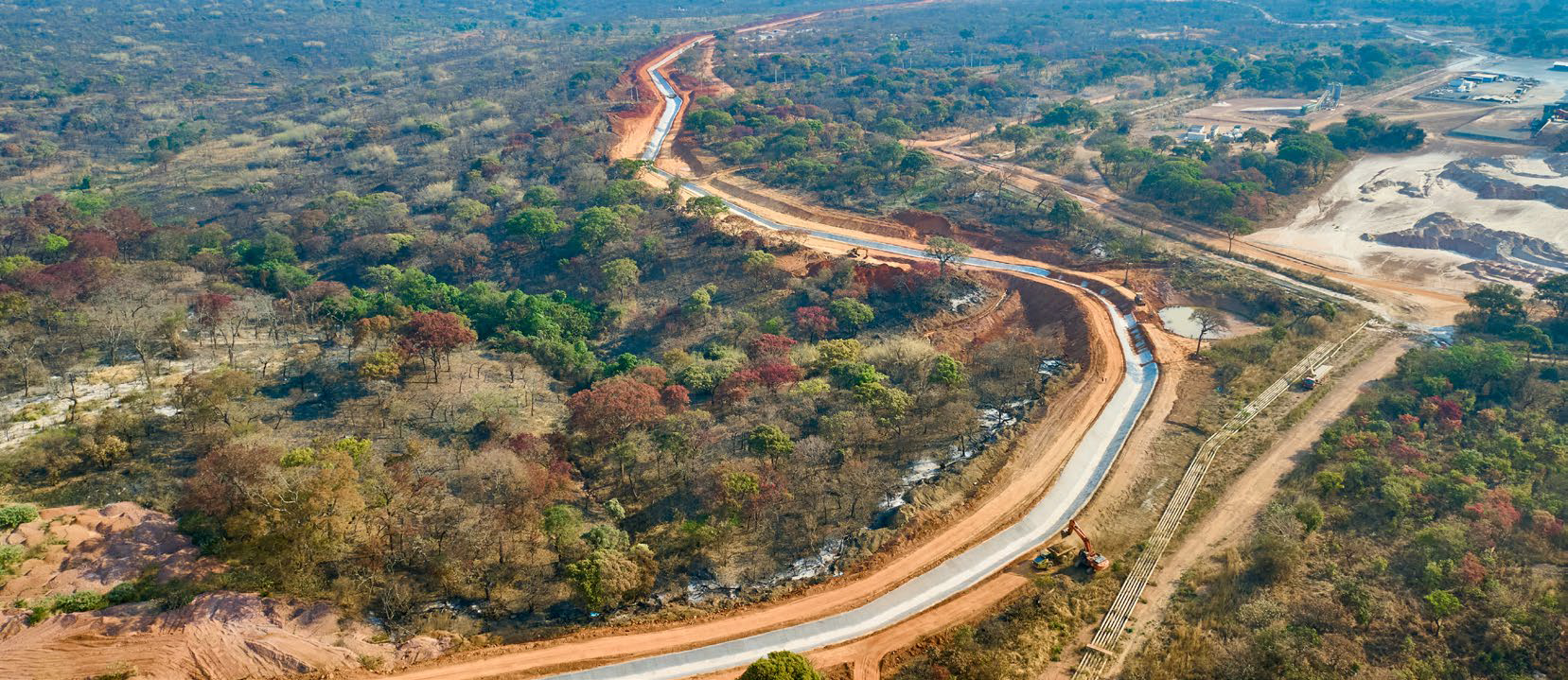 CCX-M® Canal Lining | DRC | Hero - Concrete Canvas