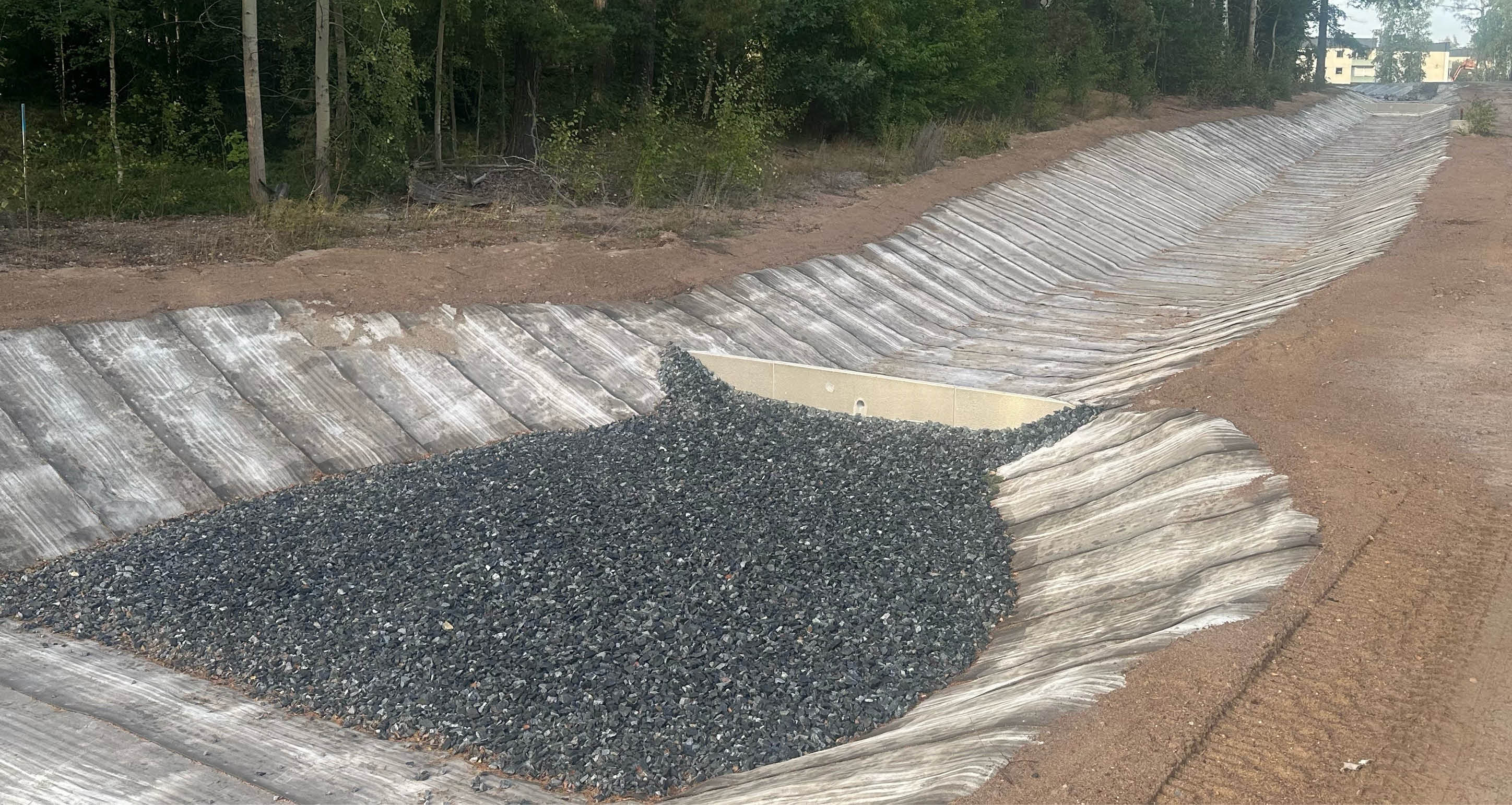 Slope Protection - Concrete Canvas